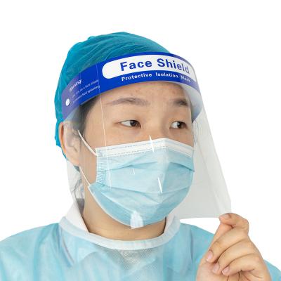 Cina Multi functional Sponge Face Shield fog Splash Safety shield medical face shields in vendita