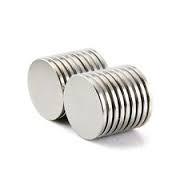 China Disc magnet N52 Customized Big Cycinder Neodymium magnet Nickel Plating D25x5mm for sale