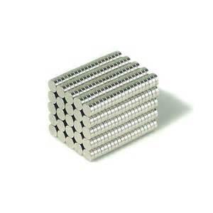 China D6x0.8mm Nickel Coating Ndfeb Disc Button Magnet for Sale for sale
