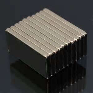 China Sintered ndfeb magnets Block ndfeb magnet 25x10x2mm thin magnet for sale
