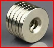 China Permanent Sintered Magnetic Material NdFeB Ring Magnet for Motor for sale