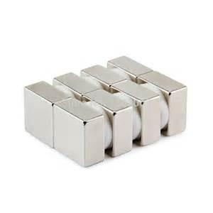 China N42 Zinc Coated Sinter NdFeB/ Neodymium Block Neo Magnet in Stock for sale