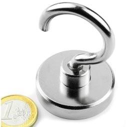 China Large quantity sliver coating magnetic hook wholesale for sale