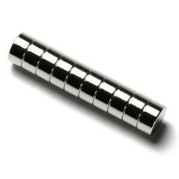 China Magnet N52 Disc/Round Customised Shape NdFeB Magnet/Neodymium Magnet D6x3mm Nickel Zinc coating for sale
