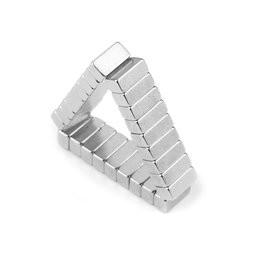 China N35 5x2.5x2mm Zinc coating Block Neodymium Magnet for Motor Assemblies for sale