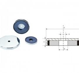 China NdFeB Internal thread neodymium pot magnet for sale