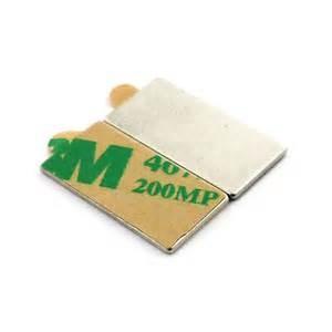 China Strong Neodymium 3M Adhesive Backed Magnet for sale