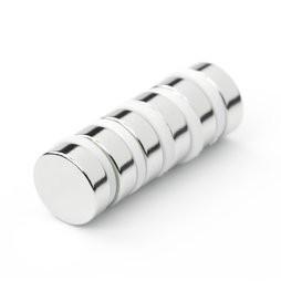 China N35 Rare Earth Neodymium D12*5mm Nickel Coating Disc Magnet for sale