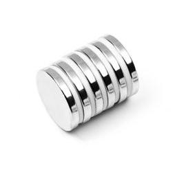 China Rare Earth Neodymium Strong Disc Ndfeb Magnets D15 X 5mm N35 for sale
