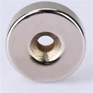 China China good supplier neodymium disc magnet with countersink for sale