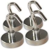 China N52 Magnet Super Heavy Magnetic Hook Holder Neodymium Rare Earth Dia. 25mm for sale