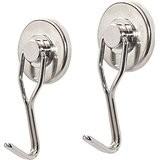 China D25mm flexible rotatable strong neodymium magnetic hook with vertical pull force 10KG for sale