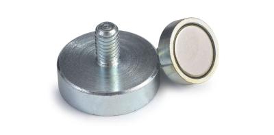 China Supper Strong Neodymium Pot Magnet;Rare Earth Hook Magnet for sale