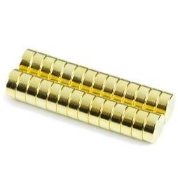 China OEM Quality Guaranteed Disc Shape Gold Plating Neodymium Magnet Speaker for sale