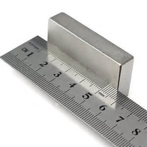 China N48 Block Super Strong Magnet L60x20x10mm Neodymium Permanent Rare Earth Magnet for sale