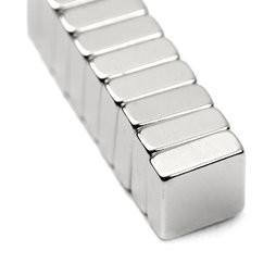 China Zinc plate Strong Block Magnets Rare Earth Neodymium N35 for sale