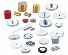 China N45 20x40mm Pot Neodymium Magnet Hook with Eyelet for sale