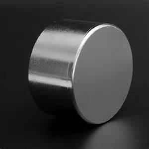 China Ndfeb Disc Neodymium Magnet N52 Diameter 50mm Thickness 30mm Cylinder Magnets for sale