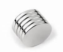 China Rare Earth Neodymium Low Price High Performance Strong Magnetisim Nickel Round Magnet for sale