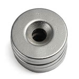China Ring 25x3mm hole 13mm Neodymium Rare Earth NdFeB Convenient Magnets for sale