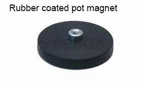 China rubber-coated magnets component of shelf display hook for sale