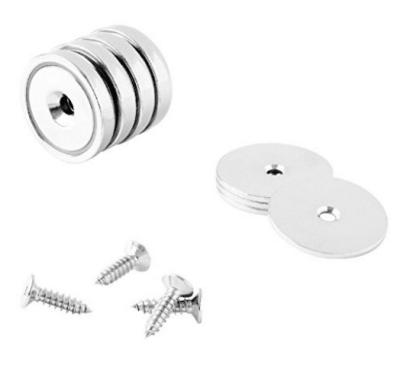 China High Performance Ndfeb Countersunk  Household Magnet WIth Screws for sale
