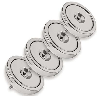 China Good Quality Ring Neodymium Magnet Shallow Cup Magnet with Eyebolt for sale