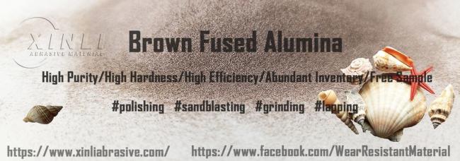 Ceramic Media Brown Fused Alumina Polishing Metal Brown Alumina Powder Brown Aluminum Oxide Powder for Sandblasting Alumina