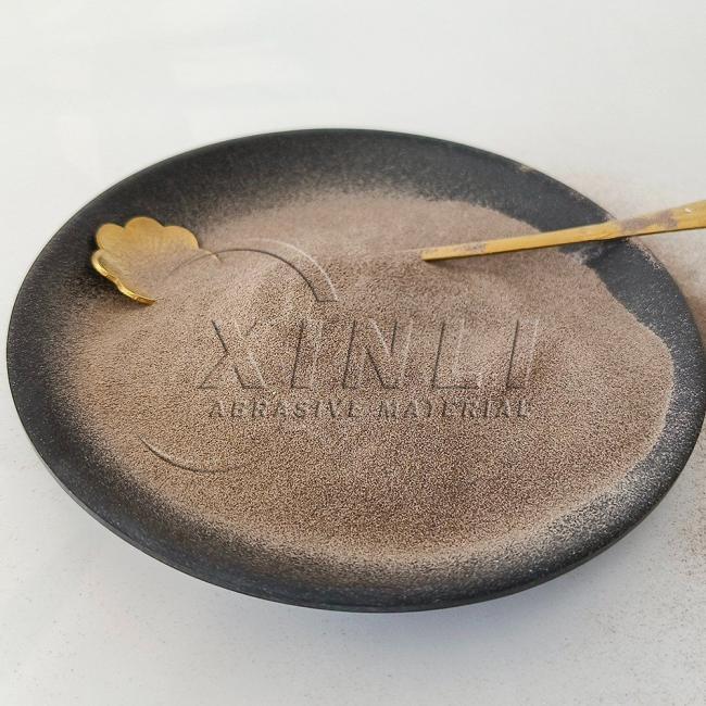 Ceramic Media Brown Fused Alumina Polishing Metal Brown Alumina Powder Brown Aluminum Oxide Powder for Sandblasting Alumina