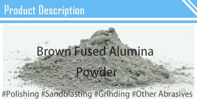 Brown Fused Alumina Bfa (Corundum) Powder 10-8000 Mesh Brown Aluminium Oxide Powder Coating Powder Brown Alumina Powder