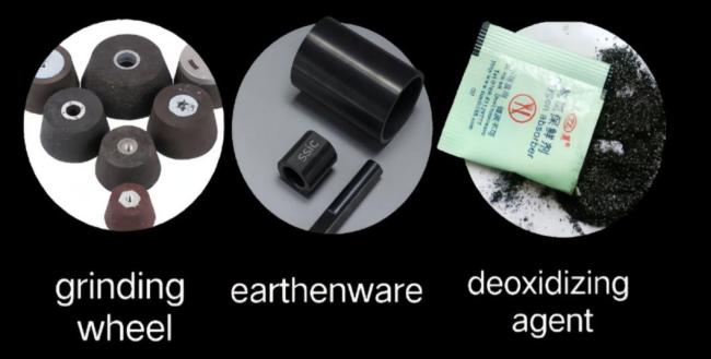 98% Sic Refractory Materials Black Silicon Carbide for Fireproofing