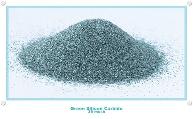 High Quality Green Silicon Carbide Sand F240 F360 F800 F1200 Green Carborundum 99% Refractory Green Silicon Carbide
