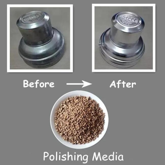 Walnut Shell Abrasive for Button Fastener Polishing