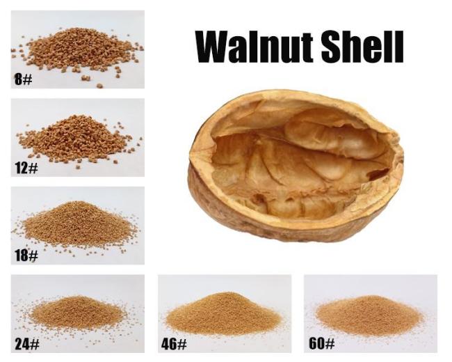Walnut Shell Abrasive for Button Fastener Polishing