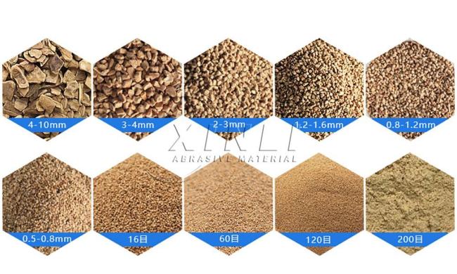 Walnuts Shell Powder Manufacturer Sandblasting Walnut Shell 0.5 Granules Crushed Walnut Shell for Drilling Grinding Make up