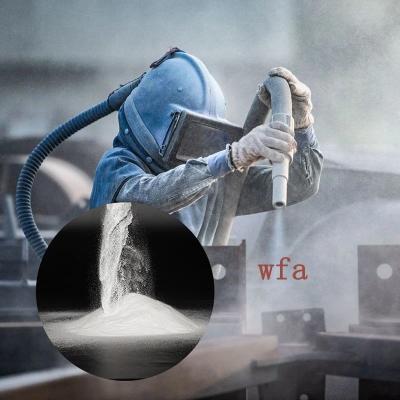 China 99% Wfa White Corundum Sand F24 White Aluminum Oxide Grits For Polishing Blasting for sale