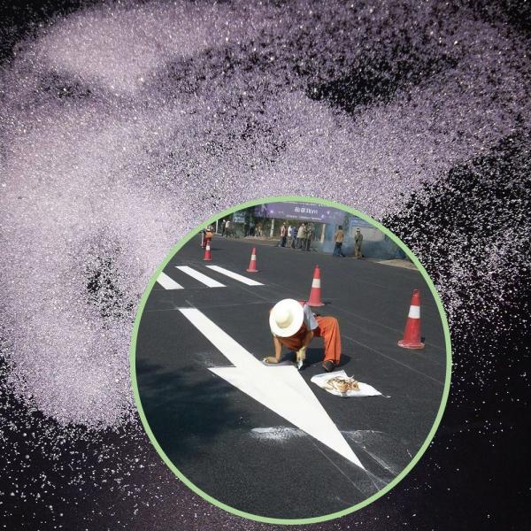 Quality Highway Glass Traffic Beads 0.8mm-7mm Reflective Beads Traffic Marking for sale