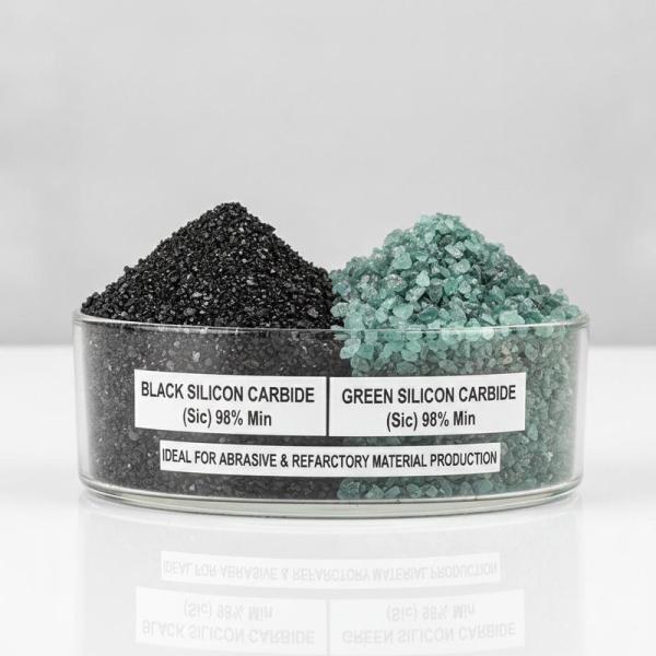 Quality Silicon Carbide Sic 98 Percent Min Black Or Green Crystalline Powder Ideal For Abrasive And Refractory Material Production for sale
