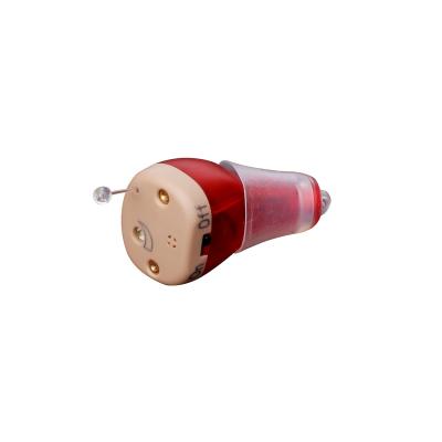 China Mini Invisible Rechargeable Hearing Aids met Opslag en het Laden Geval Te koop