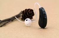 China BTE Mini Rechargeable Digital Hearing Aid Behind The Ear For Deaf for sale