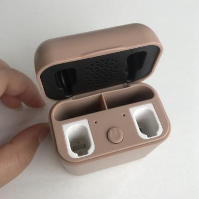 Cina Mini apparecchi acustici digitali ricaricabili argento Prodotti per amplificazione del suono personale OTC in vendita