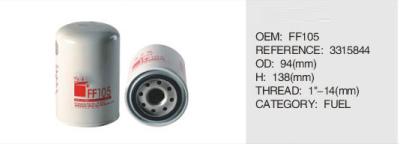 China Factory Direct Selling White Fuel Filter For ff105 for sale