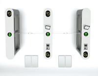 China Fingerprint ESD Turnstile Gate System , Automatic Entry Access Control System for sale