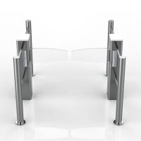 China 100W 110V/220V Electronic Turnstile Gates IP54 Swing Barrier Access Control for sale