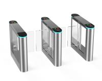 China Zecheng Electronic Swing Turnstile Gate 304 Stainless Steel 110V/220V Access Control for sale