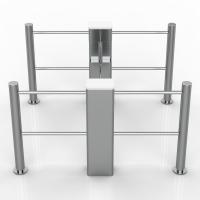 China Zecheng ZC-B229 IP54 Face Recognition Access Control Turnstile Rotating Swing Gate 0.2s Opening for sale