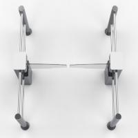 China Stainless Steel Turnstile Swing Gate 600mm Passage Width 0.2s Opening Time for sale