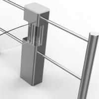China Stainless Steel Turnstile Swing Gate 600mm Passage Width 0.2s Opening Time for sale