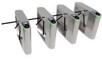 China Semi-Automatic Tripod Turnstile Gate 220V Brushless DC Motor 550mm Passage Width for sale