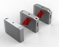 China Automated Flap Turnstile Gate for sale